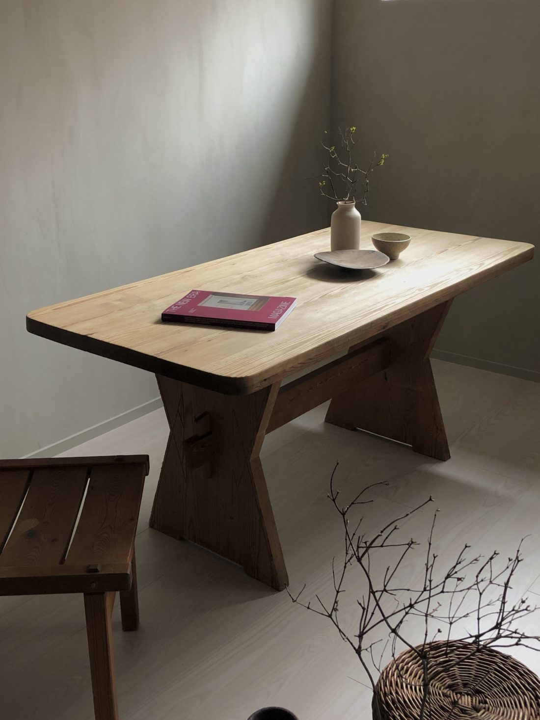 Norwegian dining table, 60s - Bruksmann