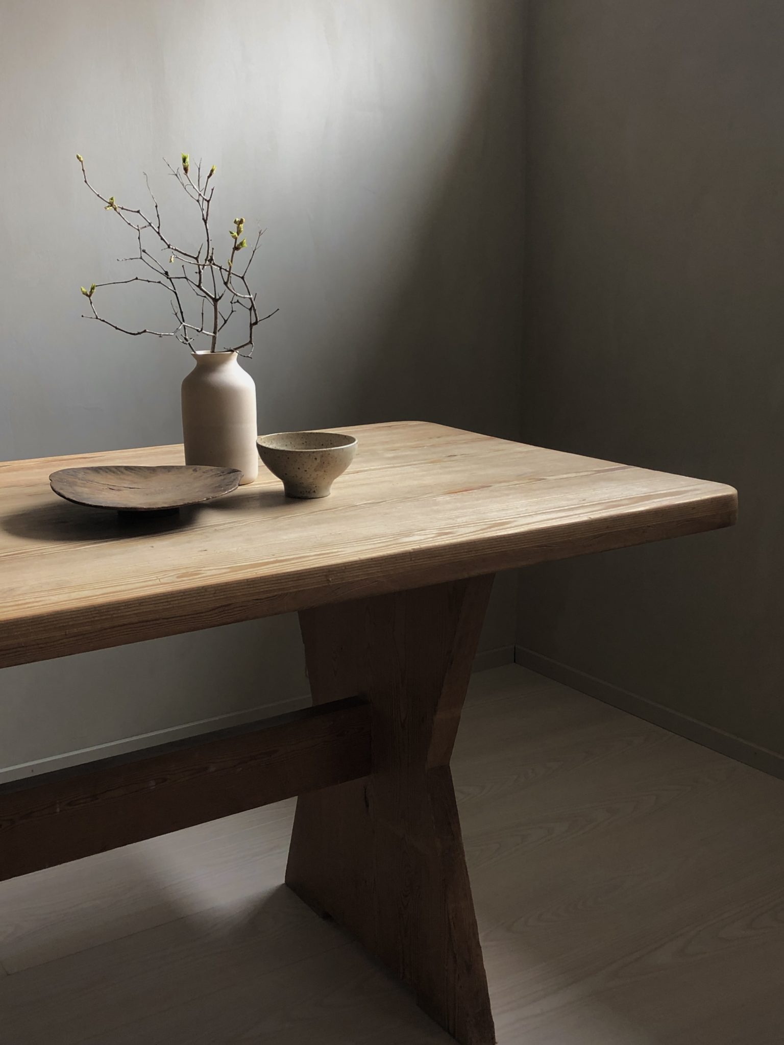 Norwegian dining table, 60s - Bruksmann