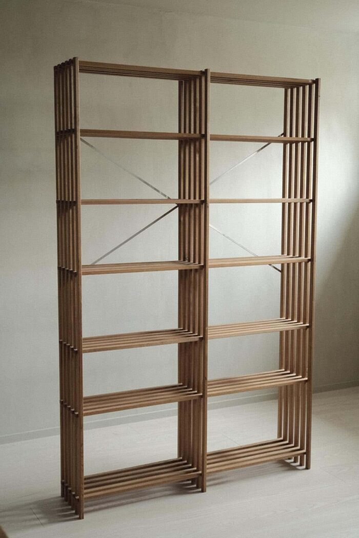 Vintage Bookcase by Thorvald Lissau for Wiinberg, Denmark, 1970s ...