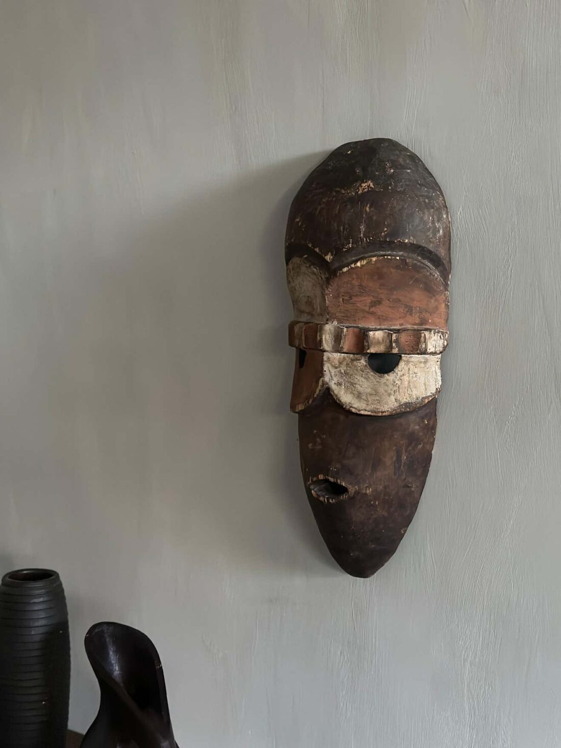 Wabi Sabi Style, African Mask, Congo, Later Part of the 20th Century ...